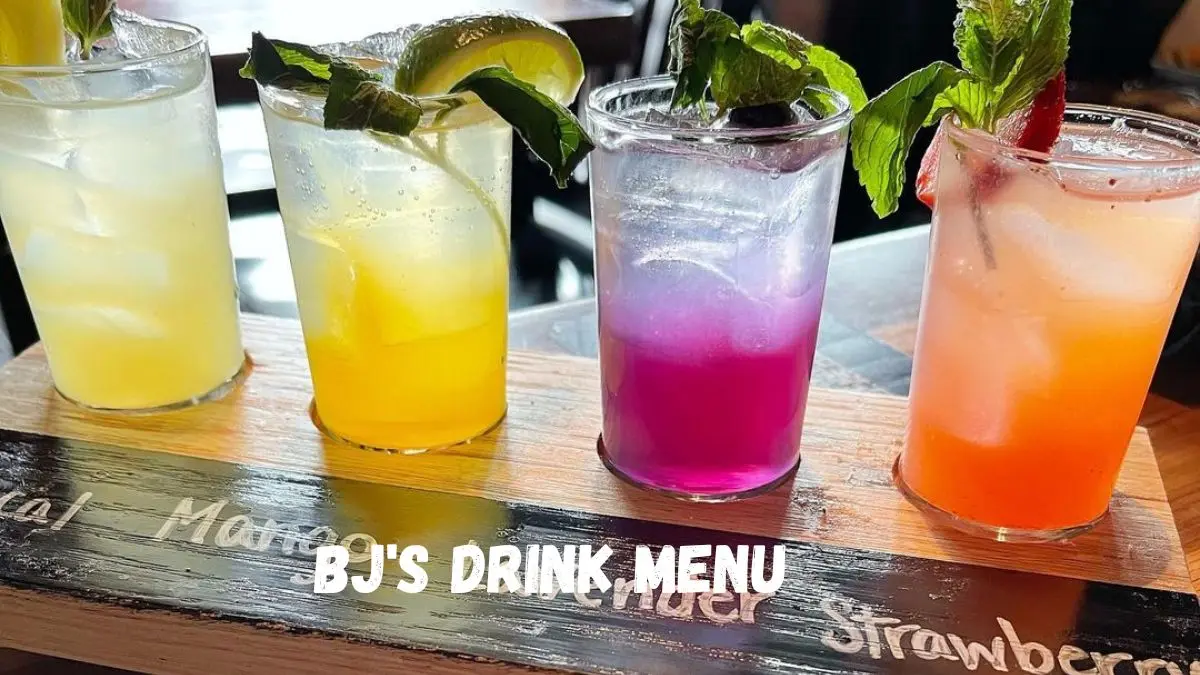 BJ's Drink Menu - BJ's Menu